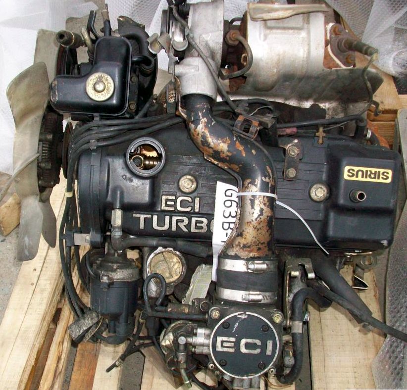 MMC MITSUBISHI G63B-T - Контрактный (б/у) двигатель (МИЦУБИСИ Галант ...